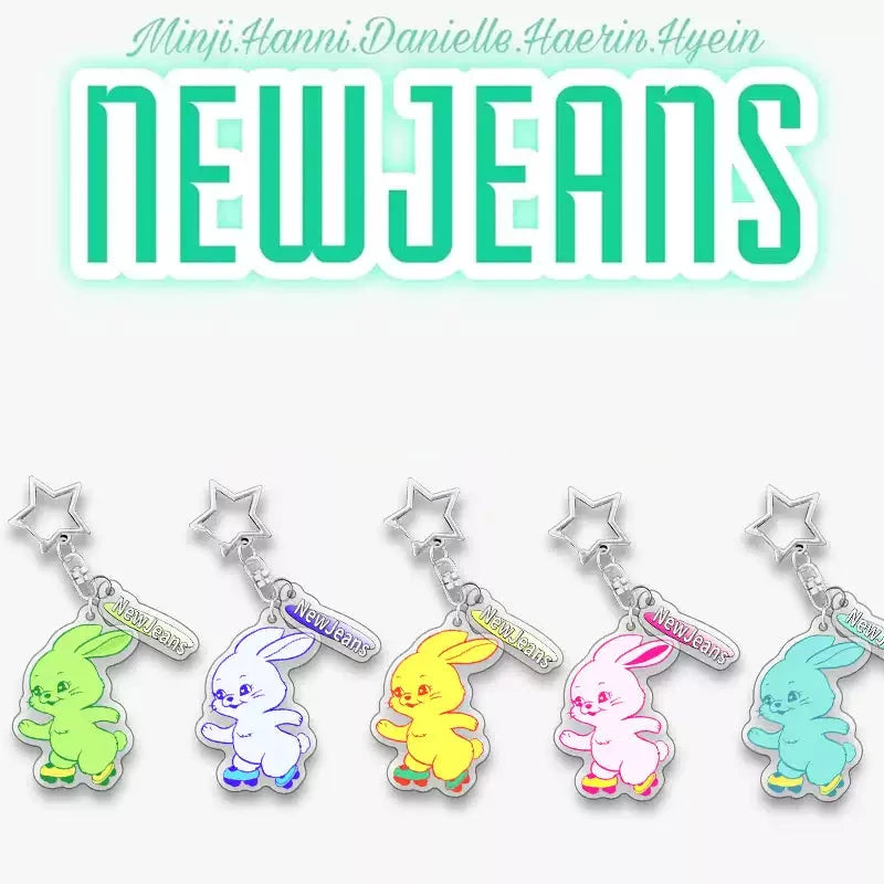 [Fan-made] NewJeans Tokki Keyring Set (5 pcs) – NewJeans Universe