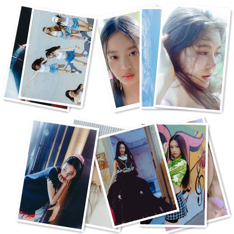 [Fan-made] NewJeans 'NEW JEANS' Photo Cards Tin Case Set [40 pcs ...